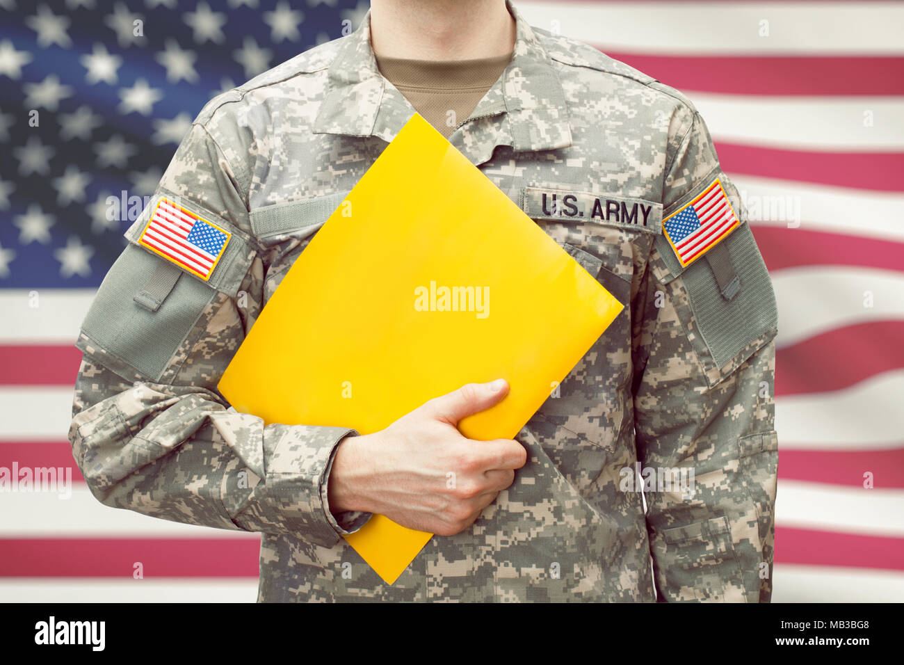 Left hand holding flag hi-res stock photography and images - Alamy