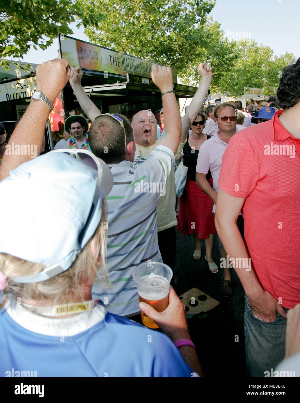 Cricket fan bar hi-res stock photography and images - Alamy
