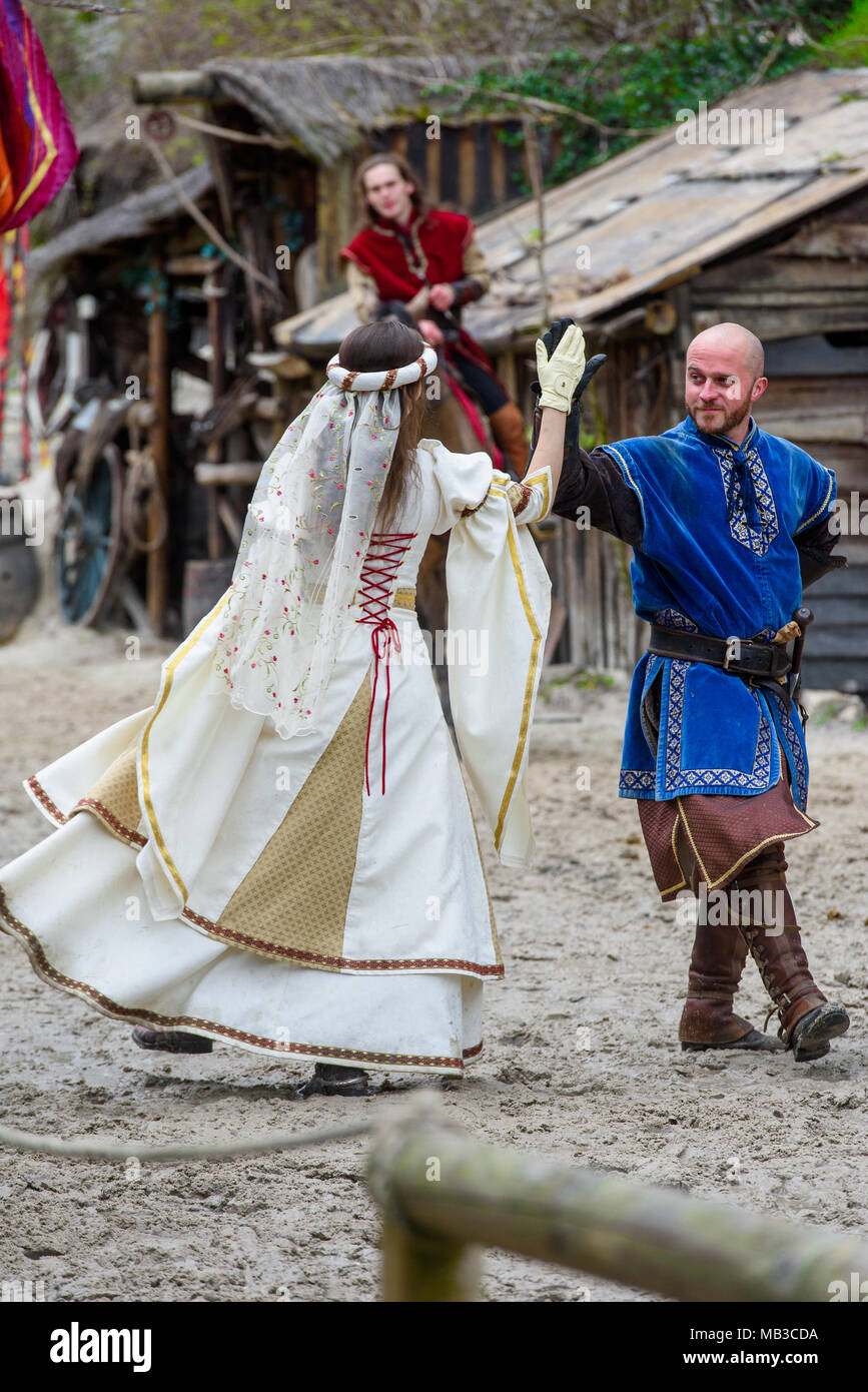 Medieval Prince And Princess