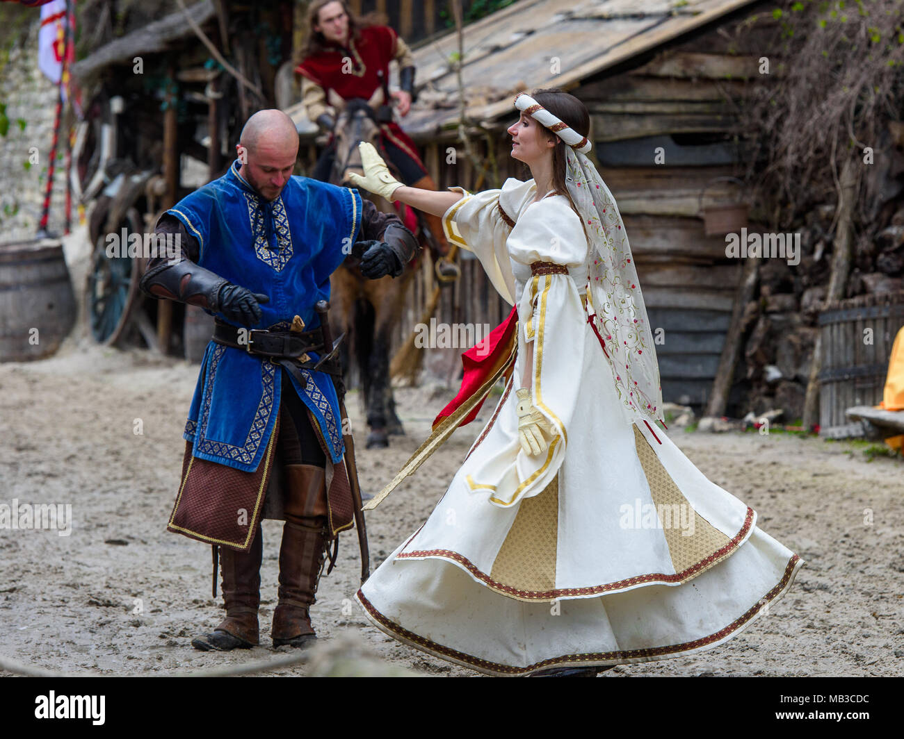 Medieval Prince And Princess