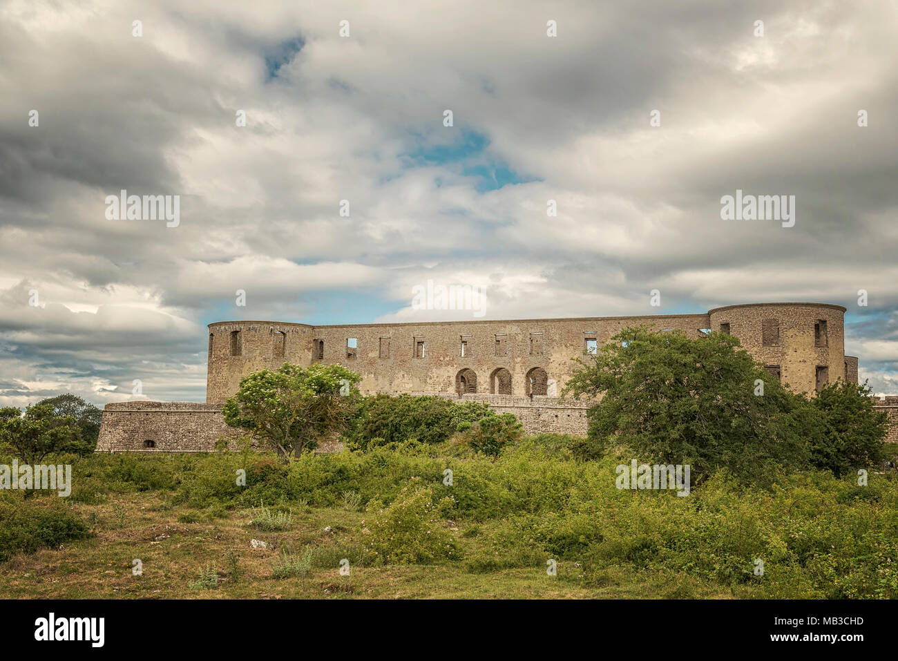 Swedish borgholm castle slott öland hi-res stock photography and images ...