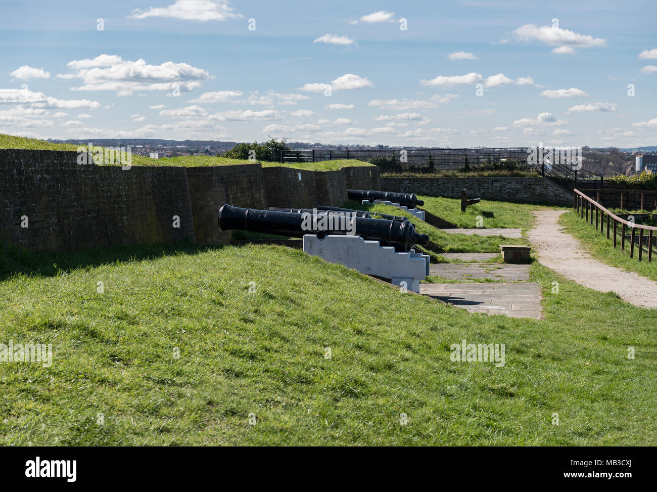 Fort Amherst Heritage fortification, Chatham Kent UK Stock Photo - Alamy