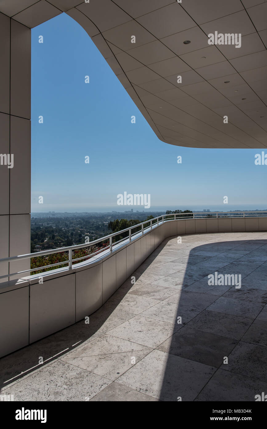 Getty center view hi-res stock photography and images - Alamy