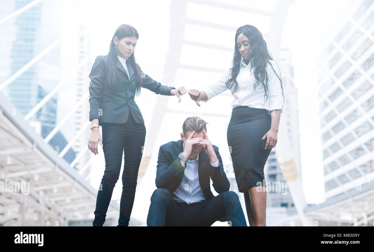 businessman stressed jobs.female disappointed,frustrated,upset face ...
