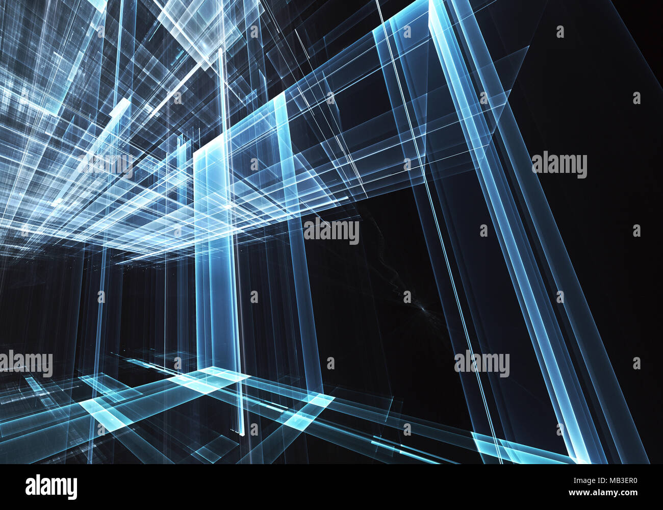Abstract future technology background - computer-generated image ...