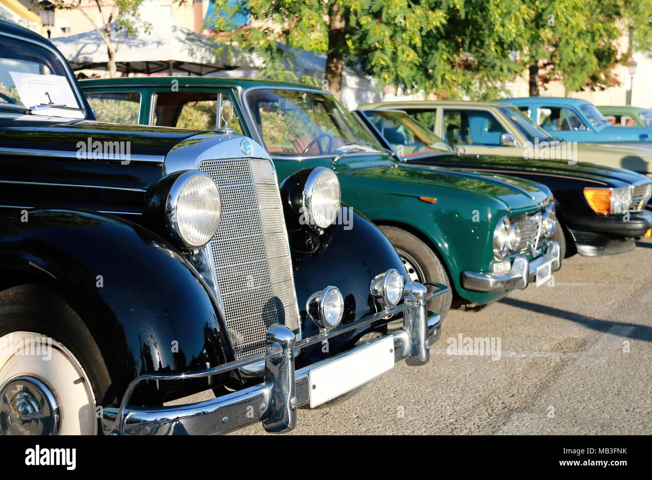 Oldtimer classic car Stock Photo - Alamy