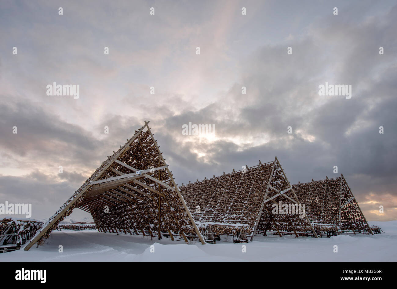 Fish drying structures in hi-res stock photography and images - Alamy
