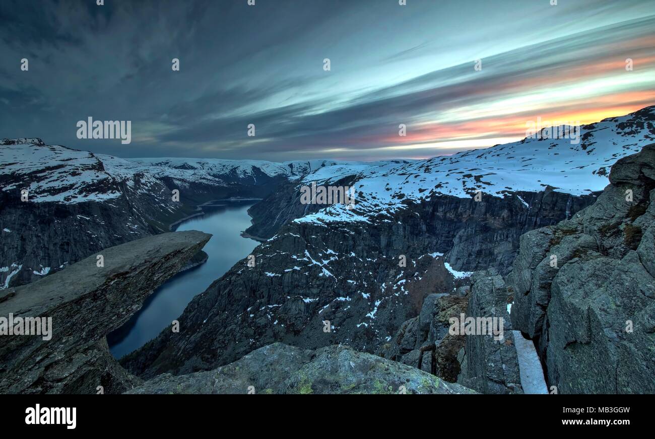 Trolltunga in norway hi-res stock photography and images - Alamy
