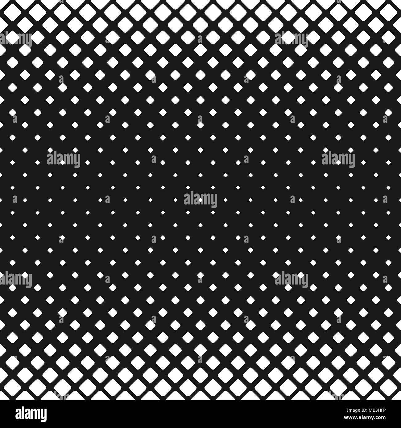 Geometric black and white rounded square pattern background - vector design Stock Vector Image ...