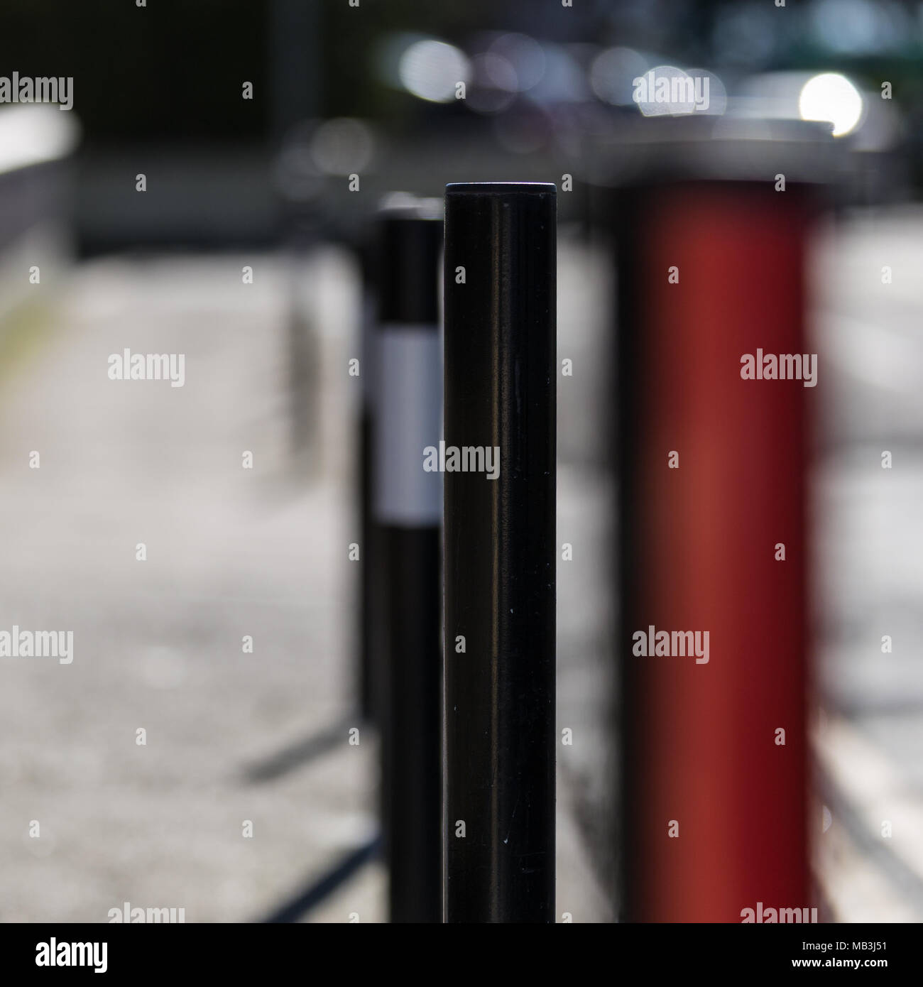 Parking poles hi-res stock photography and images - Alamy