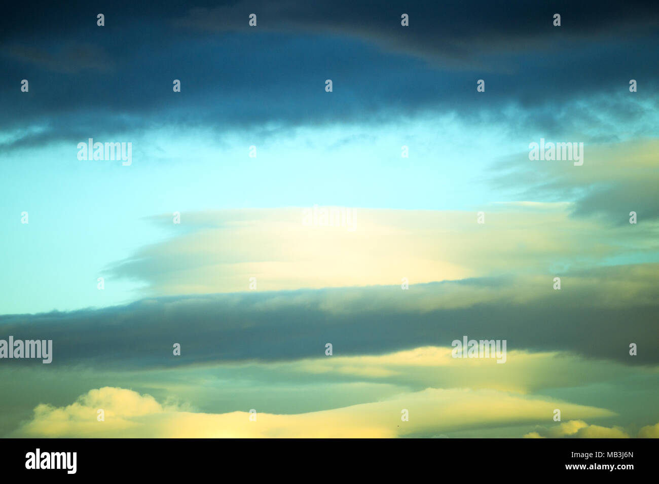 Sky with clouds and high contrast colors. Tranquil scene Stock Photo ...