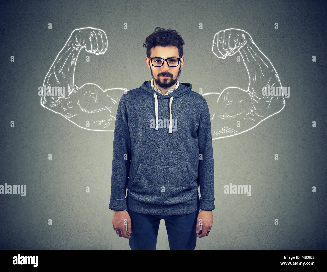 Strong young men hi-res stock photography and images - Alamy