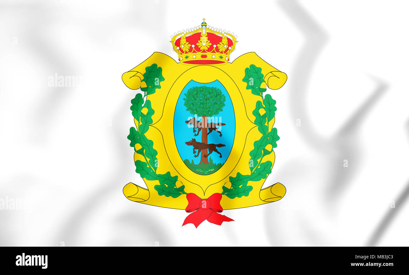 3D Flag of Durango State, Mexico. 3D Illustration Stock Photo - Alamy
