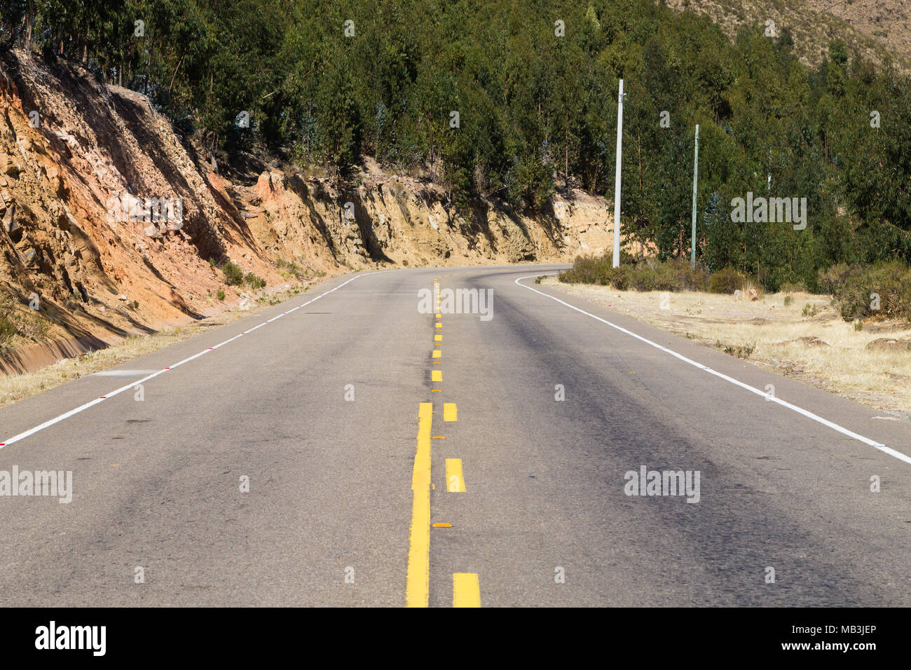 Perspective view of road hi-res stock photography and images - Alamy