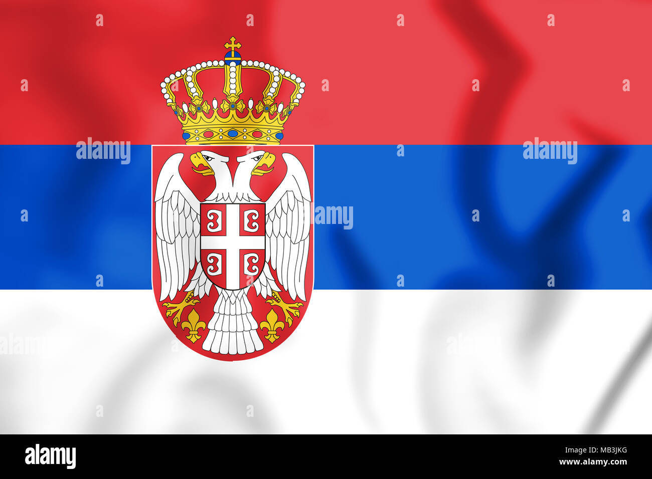Serbian coat of arms hi-res stock photography and images - Alamy