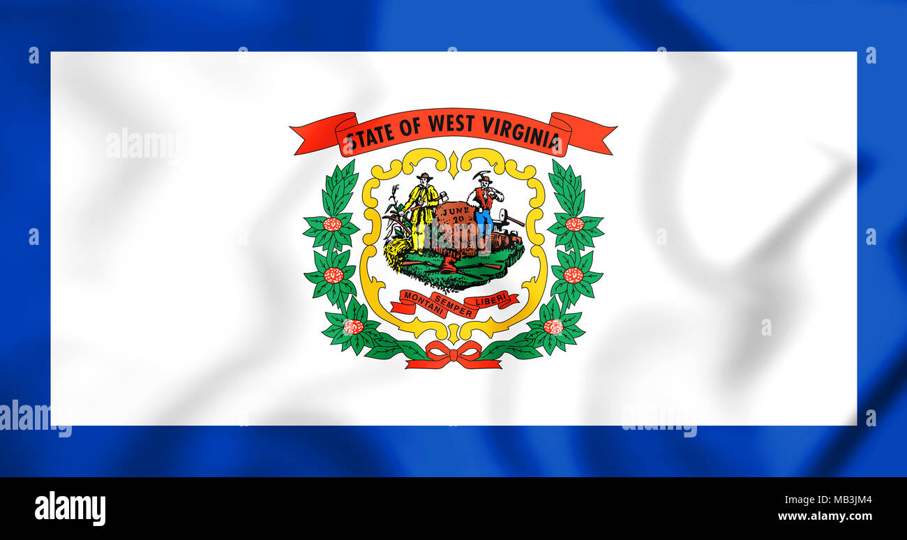 West virginia state flag hi-res stock photography and images - Alamy