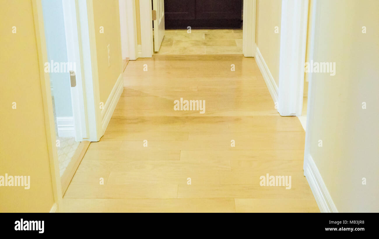 Hallway in modern luxury house Stock Photo - Alamy