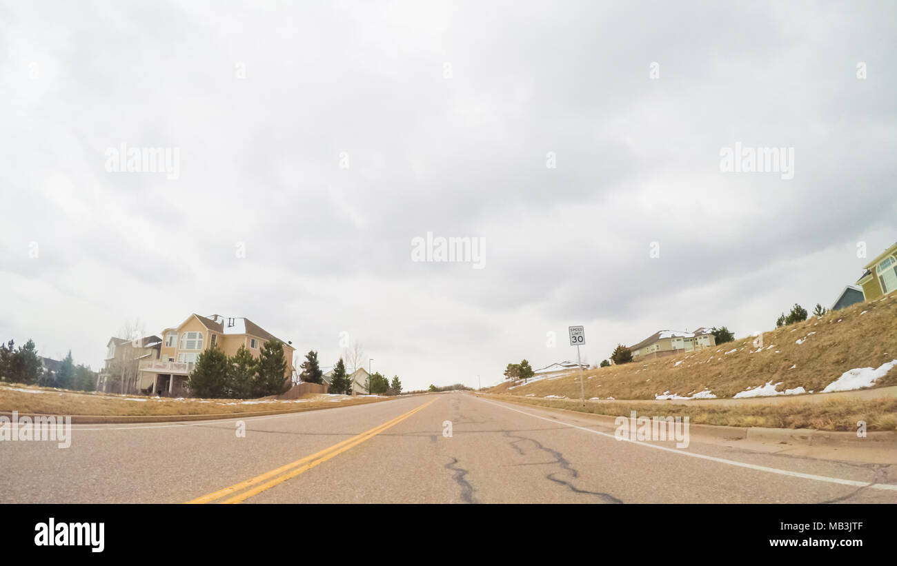 Driving on paved roads in hi-res stock photography and images - Alamy