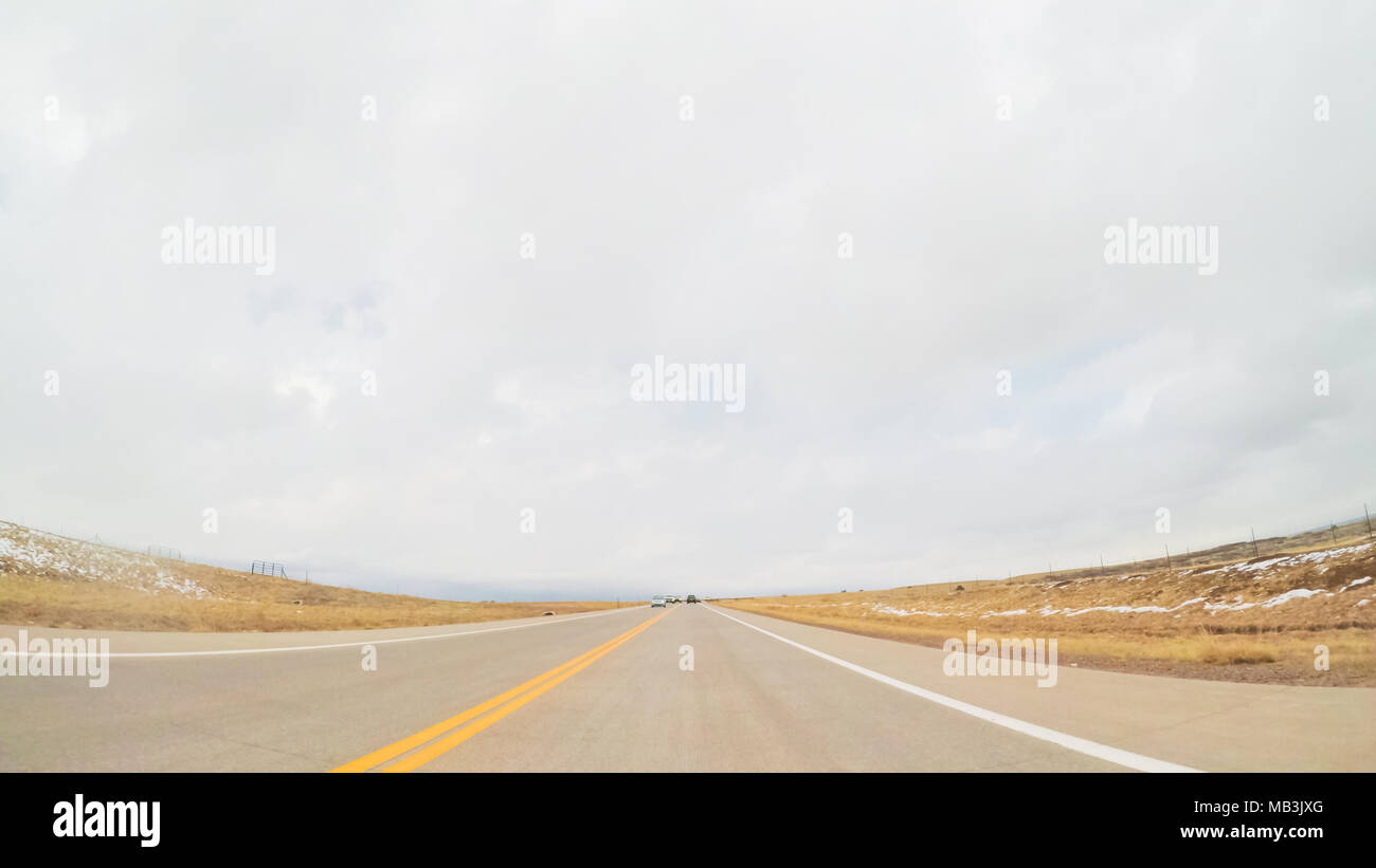 Driving on paved roads in rural suburbia Stock Photo - Alamy