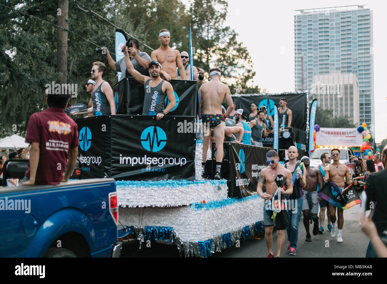 Impulse pride parade float hi-res stock photography and images - Alamy