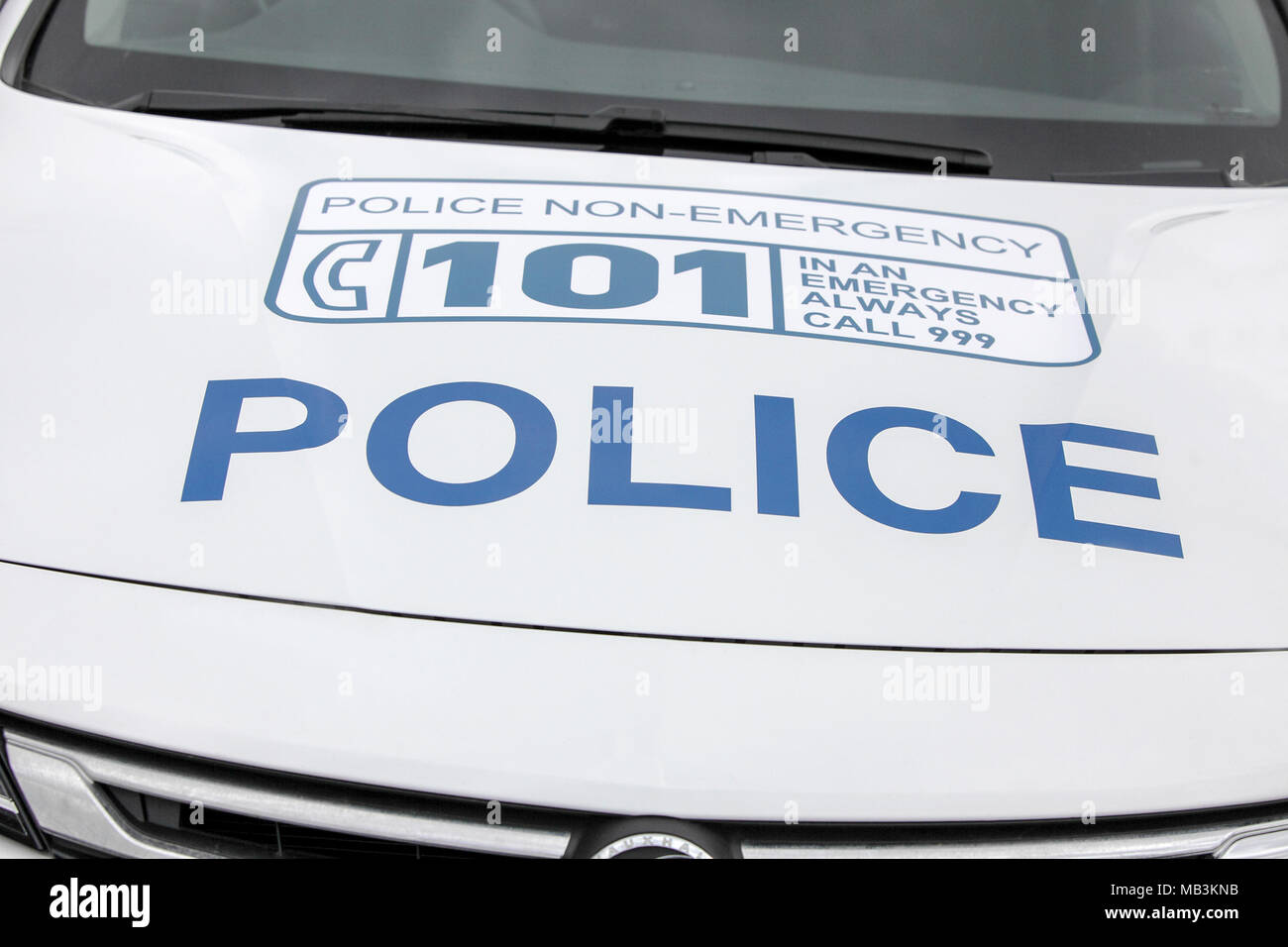 Lettering police on an emergency vehicle hi-res stock photography and ...