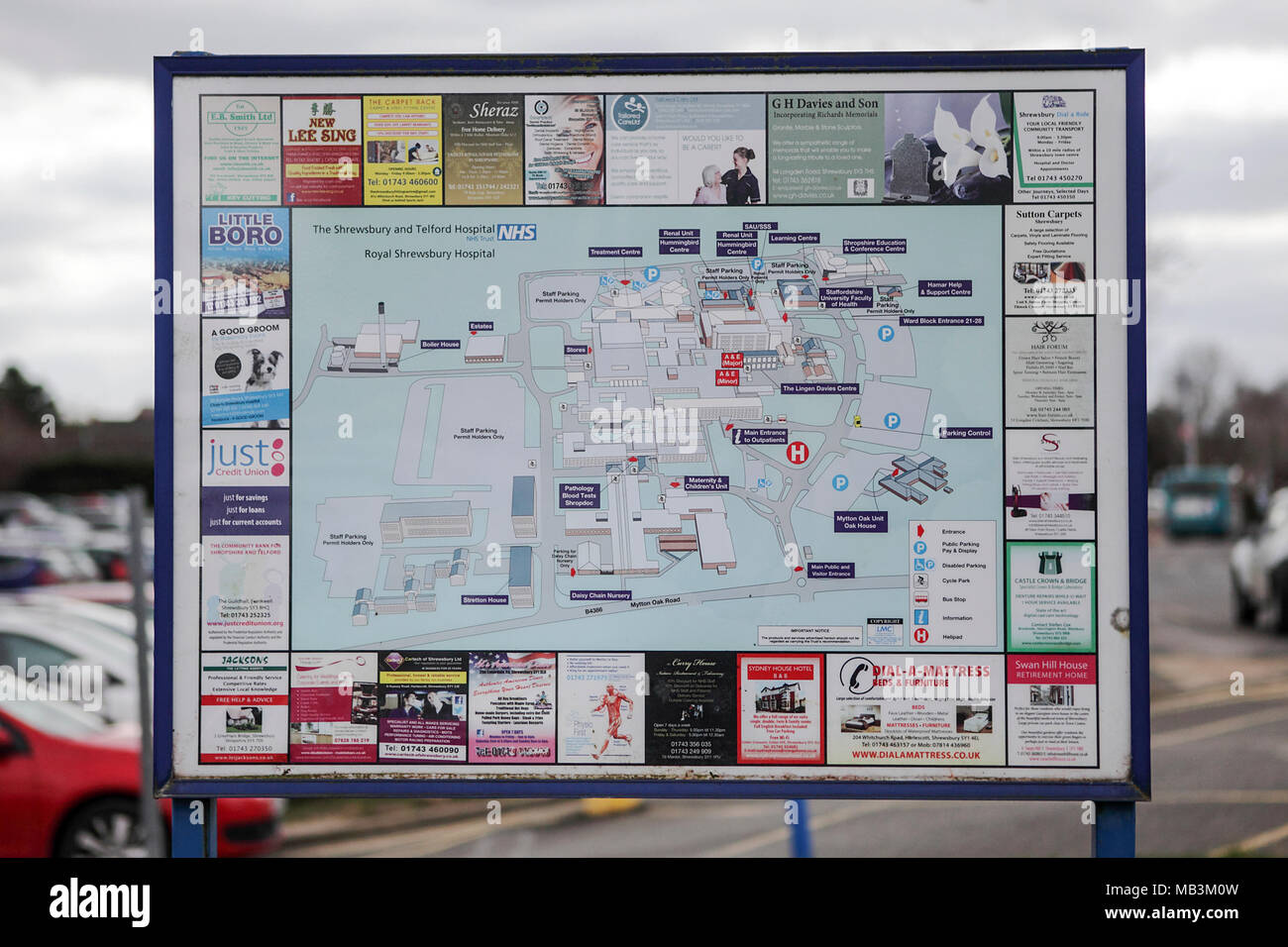 Hospital map hi-res stock photography and images - Alamy