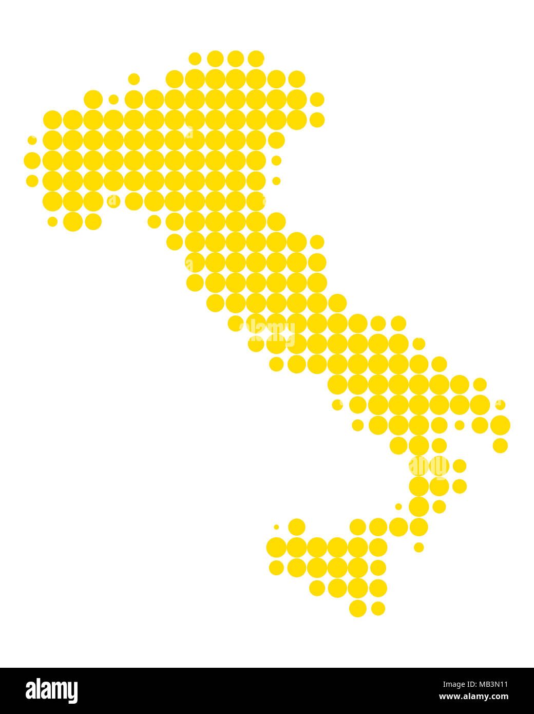 Map of Italy Stock Photo - Alamy