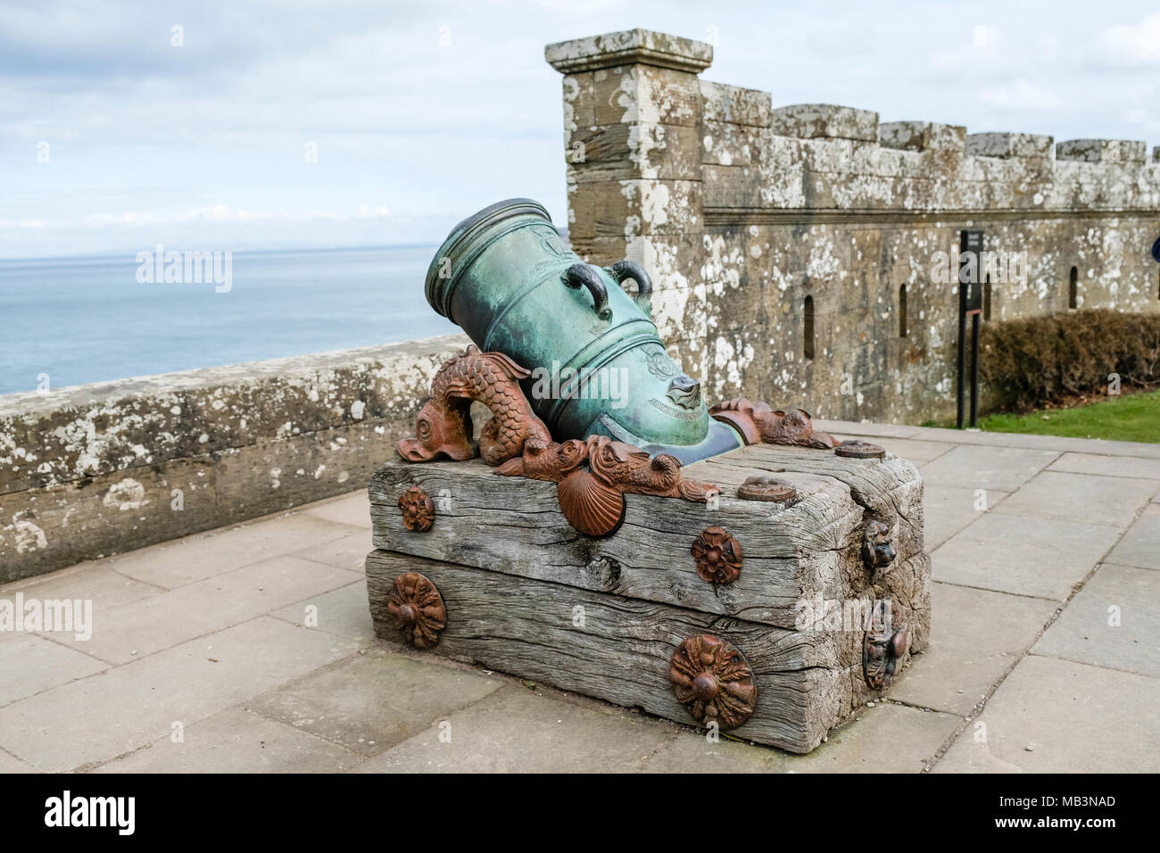 Scottish National Trust Cannon High Resolution Stock Photography and ...