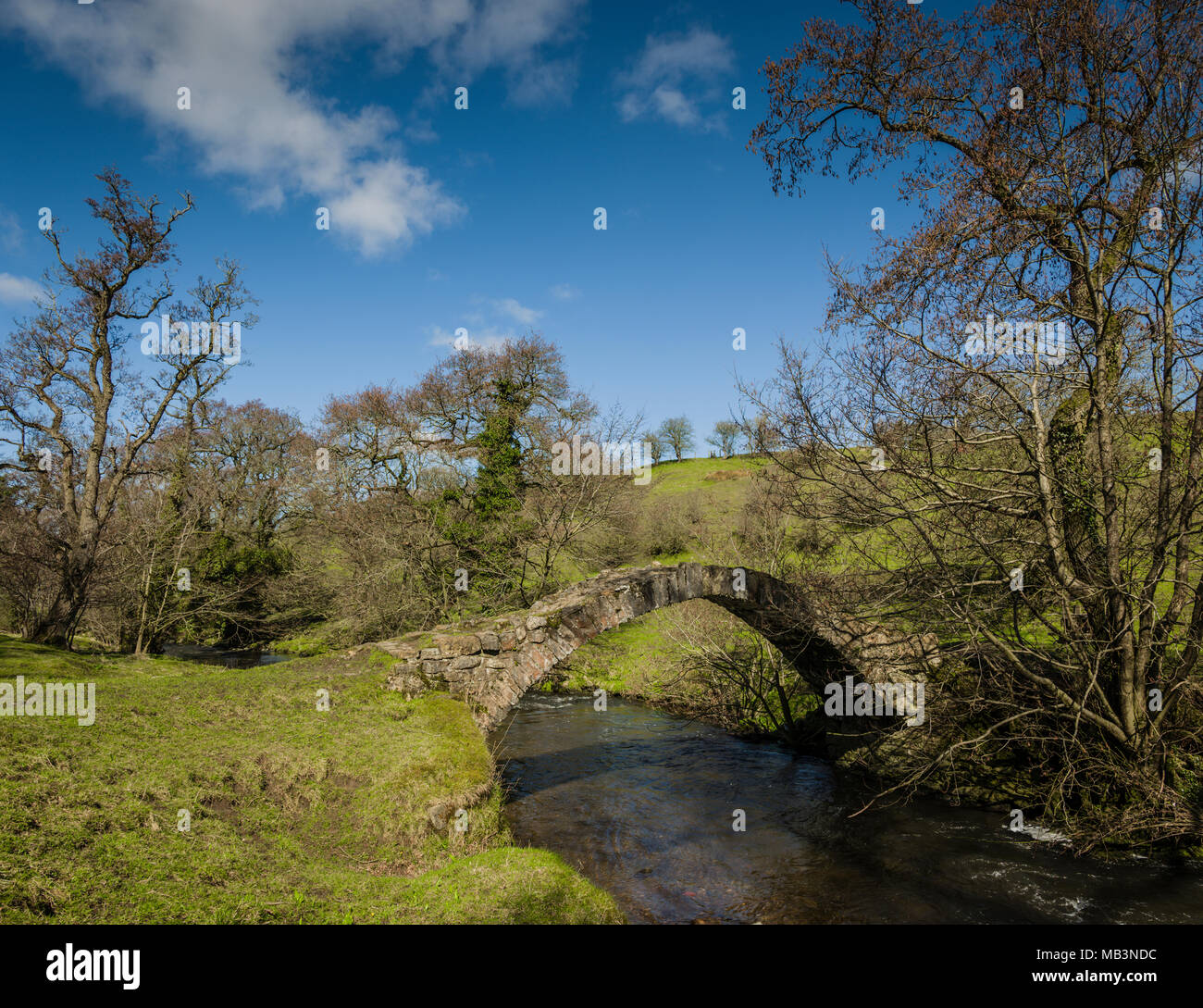 Fairy Bridge near Downham, Lancashire Stock Photo - Alamy
