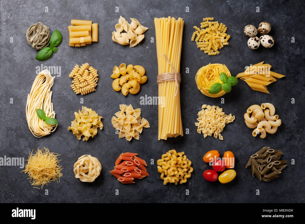Various types pasta egg hi-res stock photography and images - Alamy