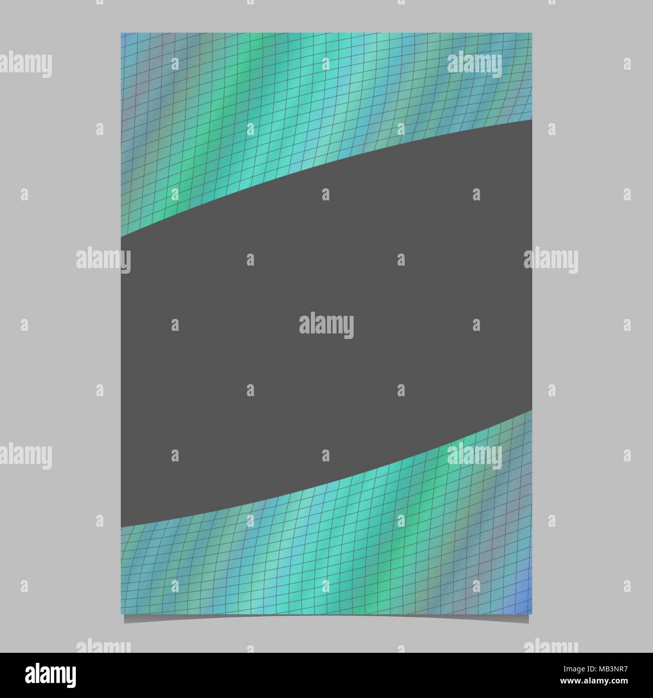 Abstract colored gradient grid brochure template background design ...