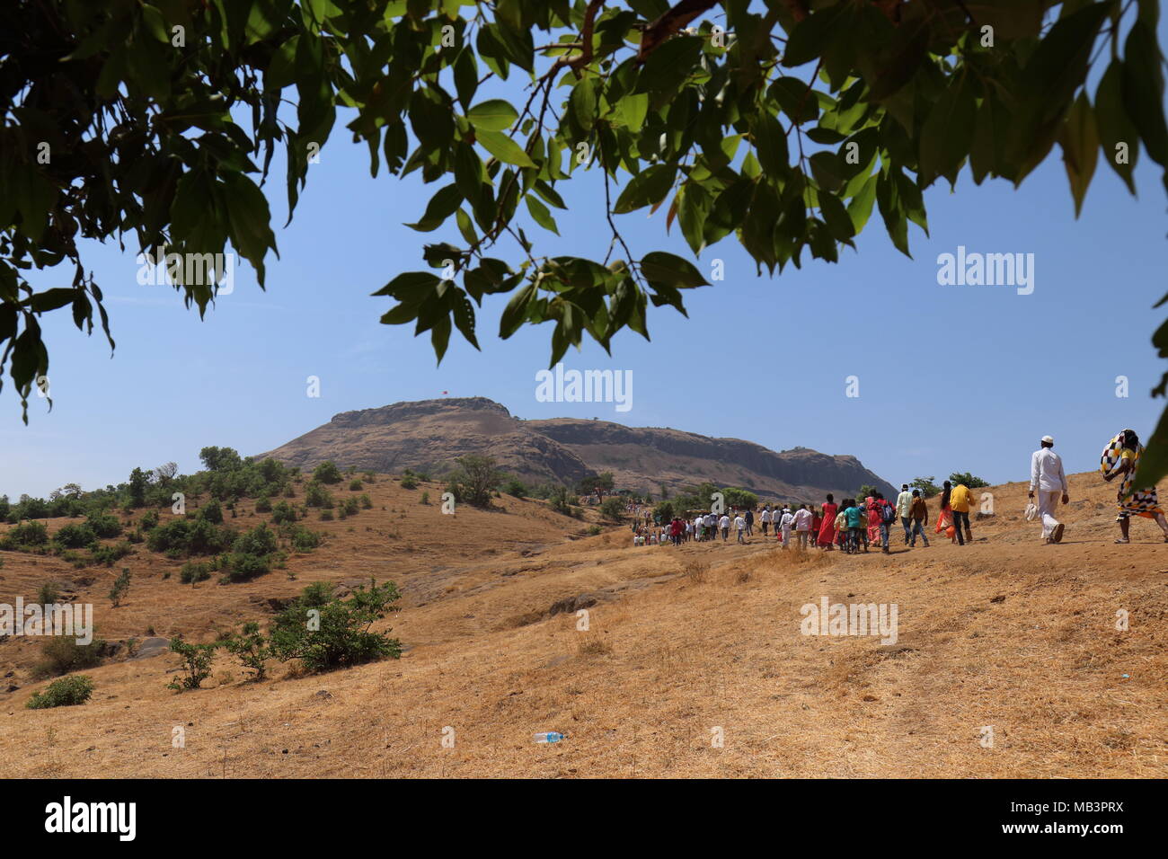 Anjaneri temple trek hi-res stock photography and images - Alamy