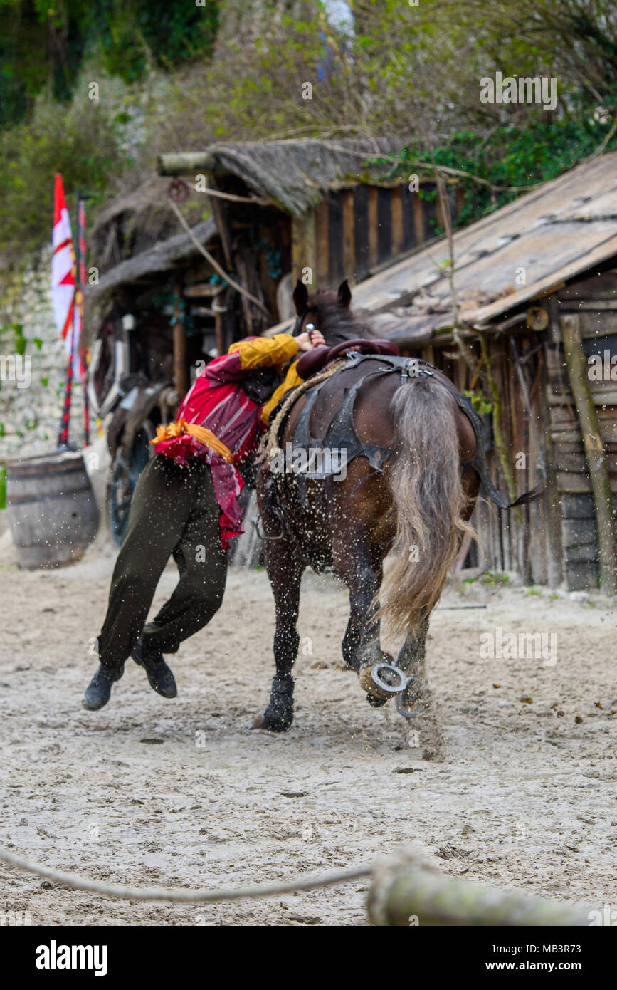 Medieval noble training hi-res stock photography and images - Alamy