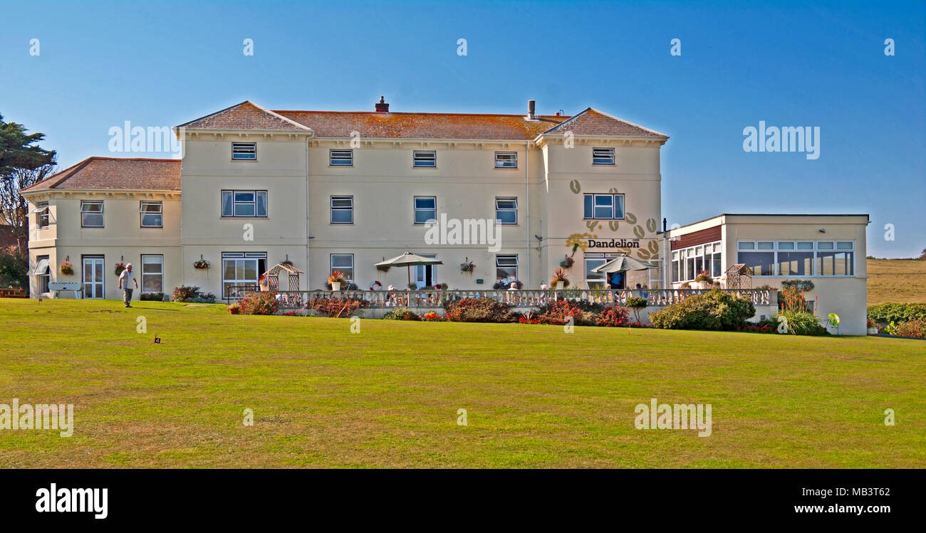 Freshwater Bay, Dandelion Hotel, Isle of Wight, Hampshire, England ...