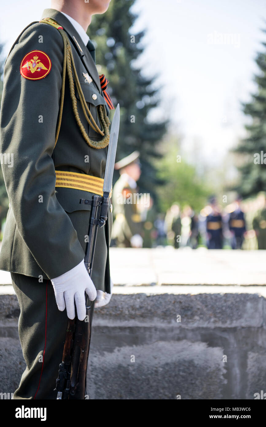 Russian guard of honour Stock Photo - Alamy