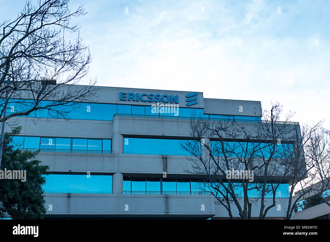 Ericsson logo hi-res stock photography and images - Alamy