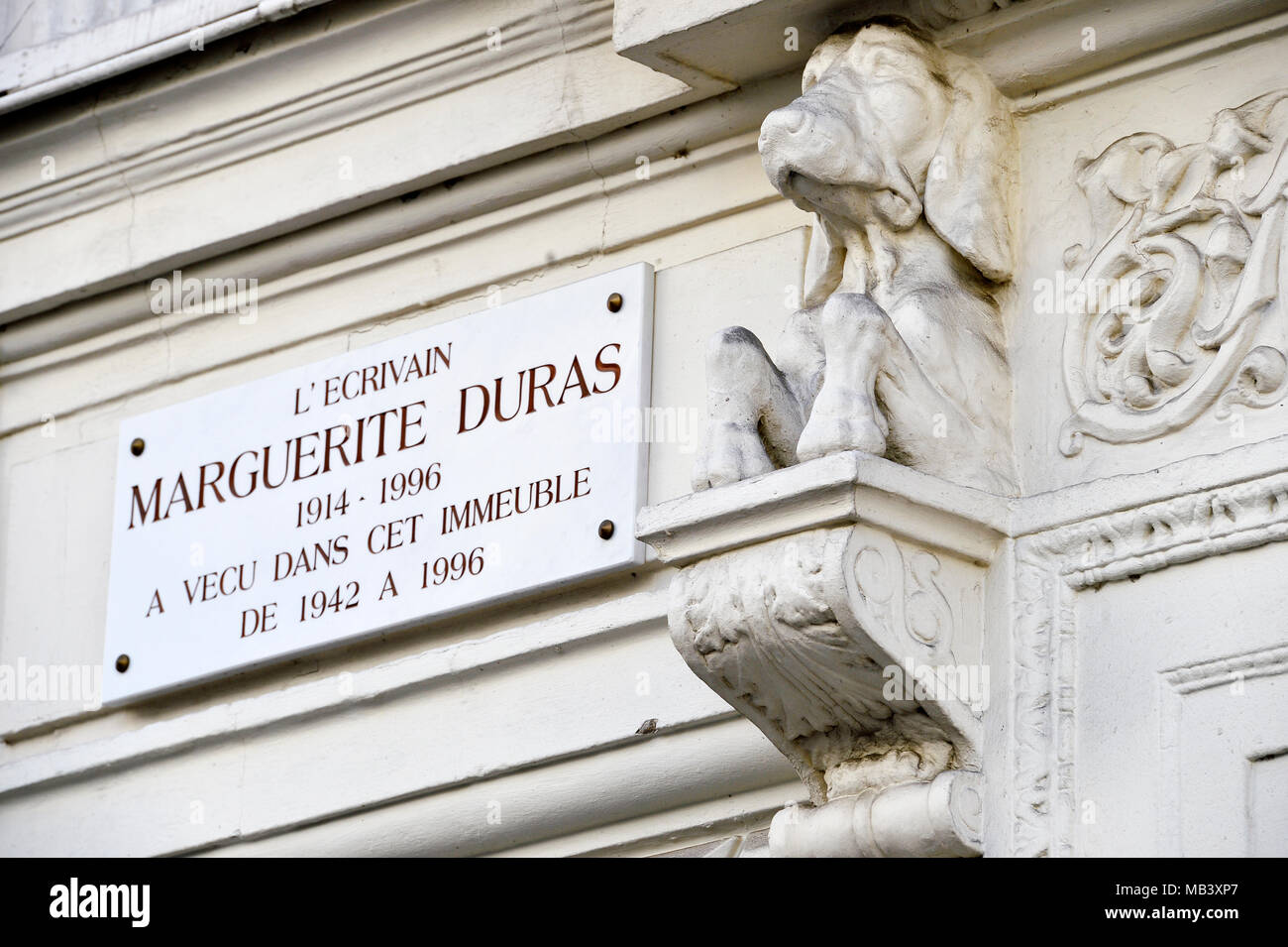 Marguerite duras paris hi-res stock photography and images - Alamy