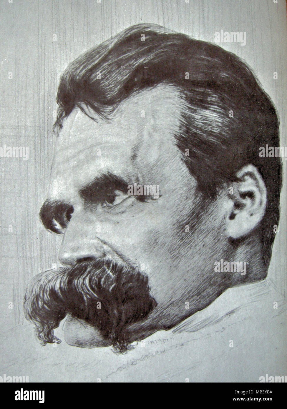 Friedrich nietzsche portrait hi-res stock photography and images - Alamy