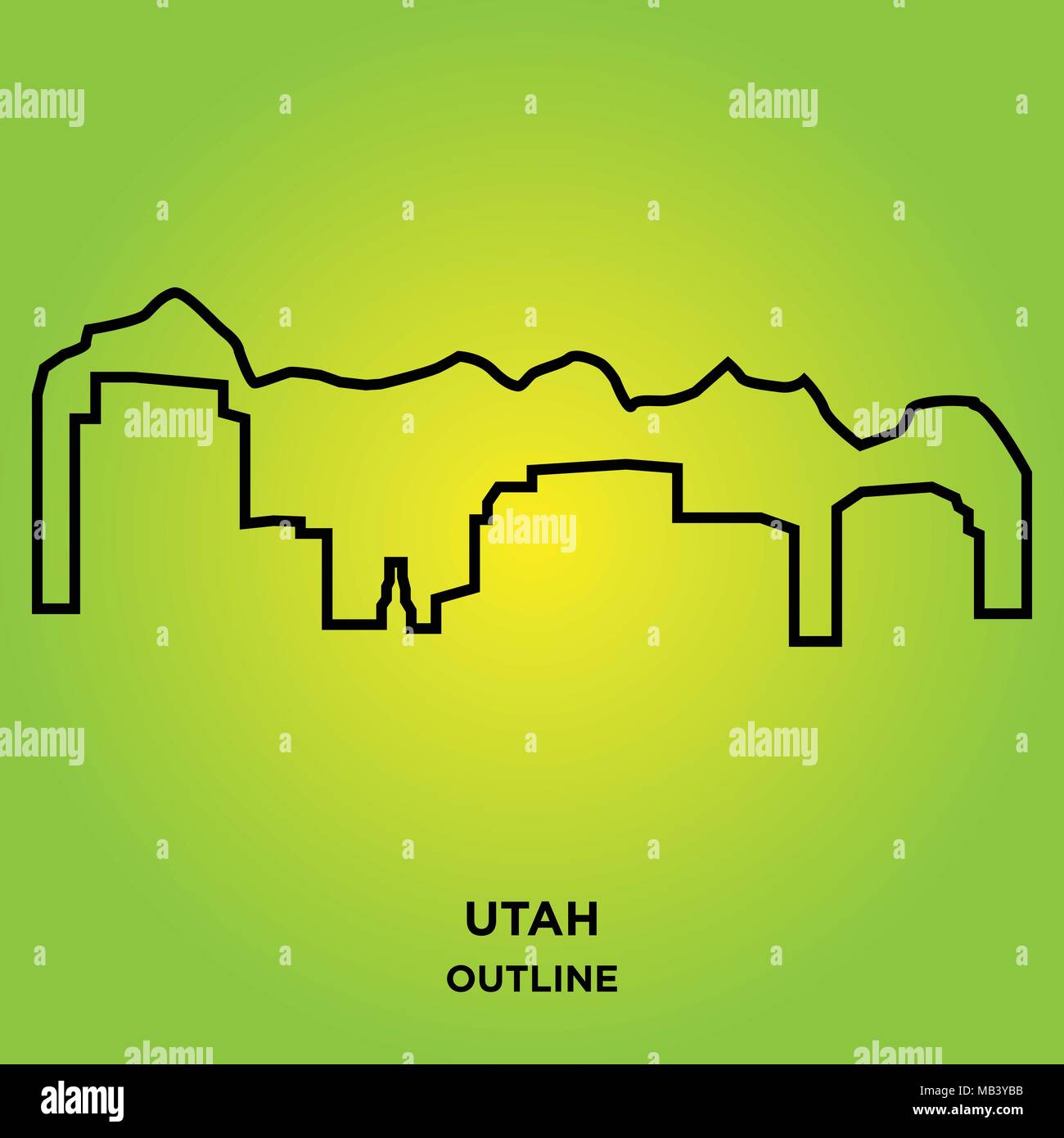 Downtown moab utah Stock Vector Images - Alamy