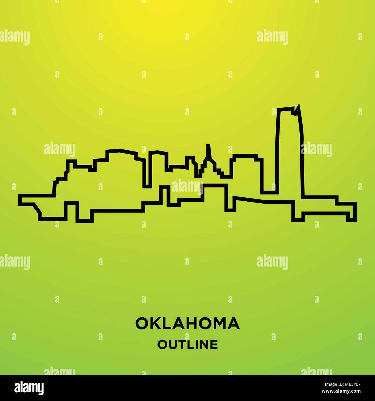 United states tulsa oklahoma Stock Vector Images - Alamy