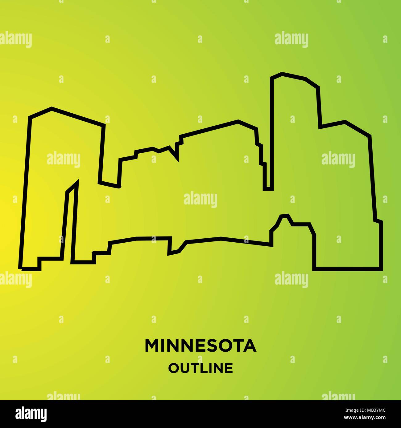 Minnesota st vector vectors Stock Vector Images - Alamy