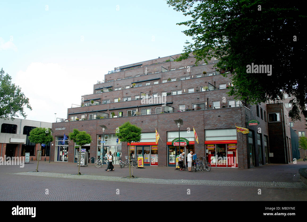 Netherlands,Groningen,Veendam,july 2016: City view of Veendam Stock ...