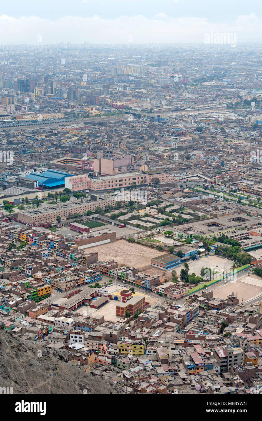 Lima peru aerial hi-res stock photography and images - Alamy