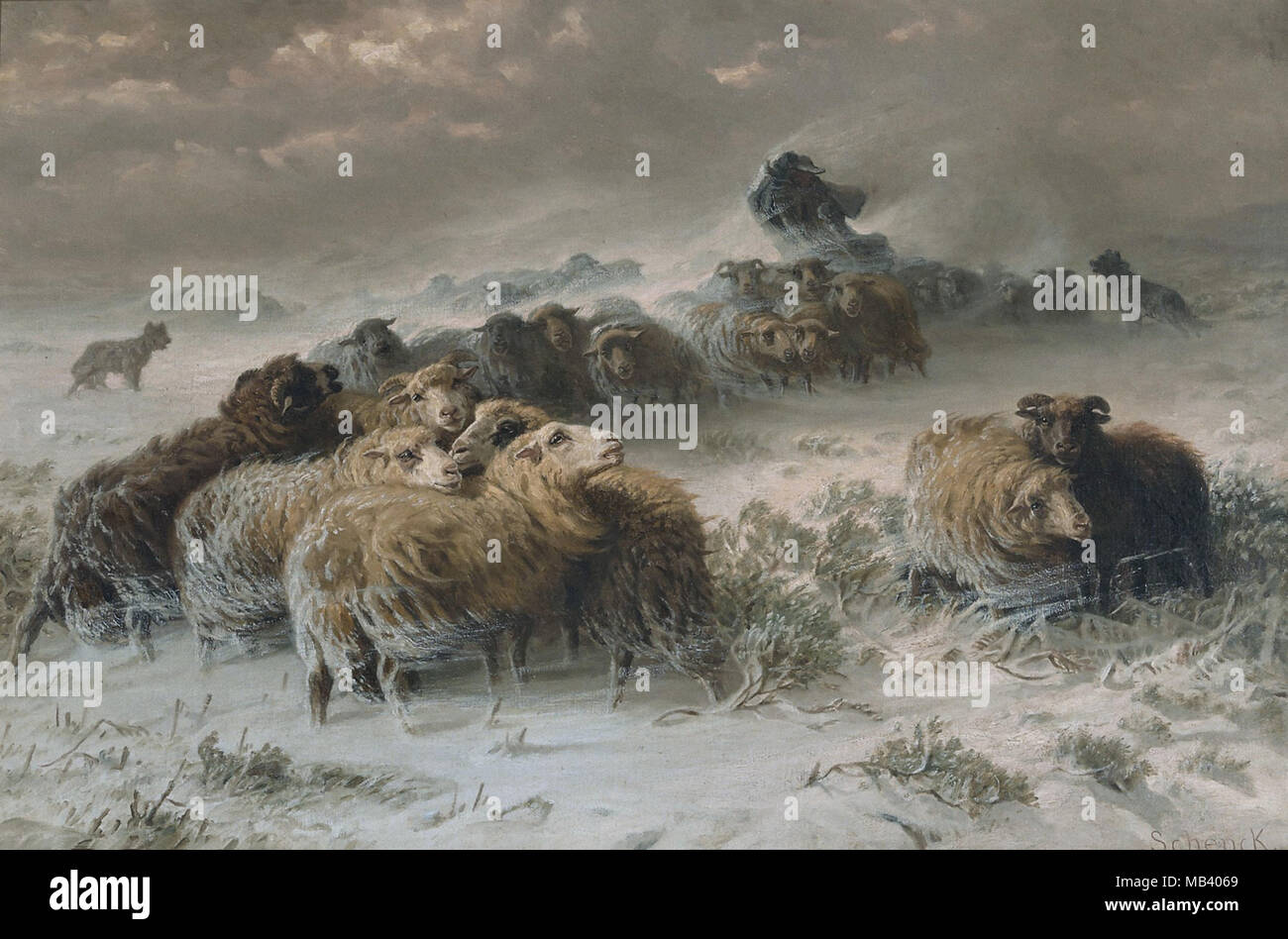 August friedrich schenck painting hi-res stock photography and images ...