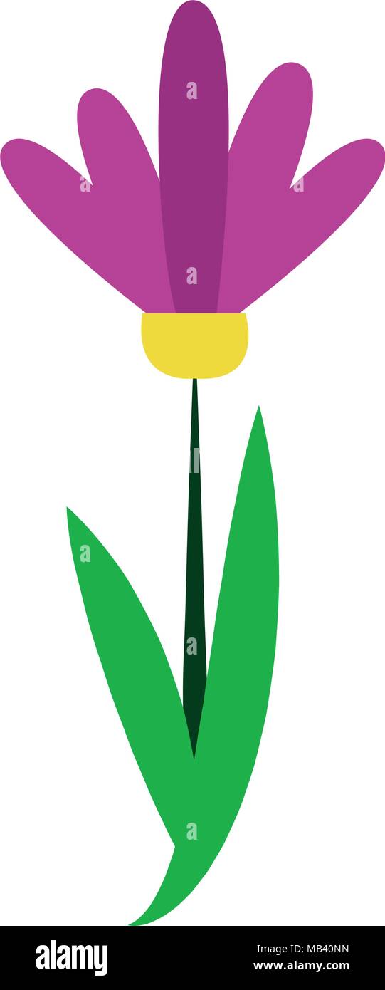 Beautiful flower cartoon Stock Vector Image & Art - Alamy