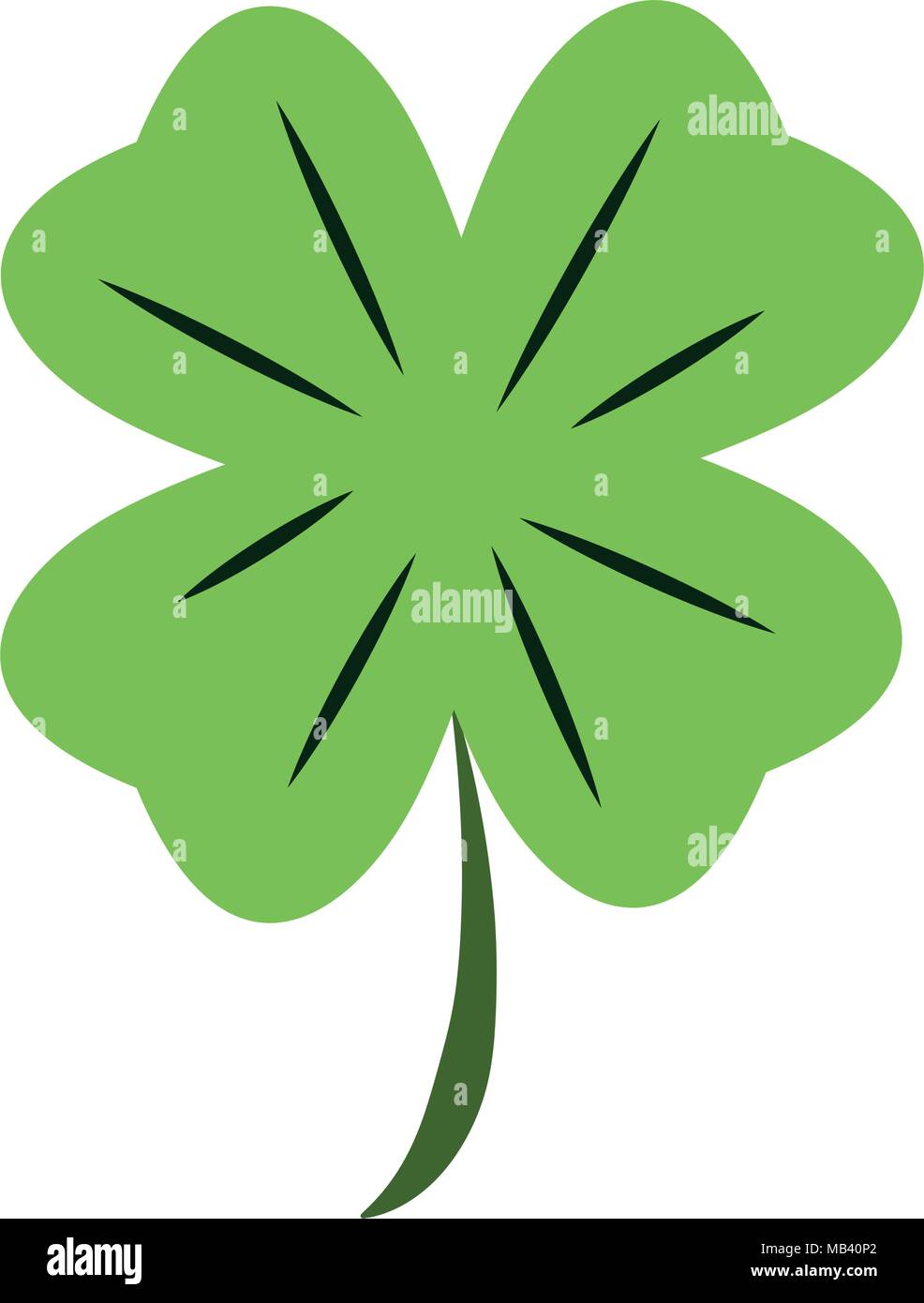 Clover shamrock symbol Stock Vector Image & Art - Alamy