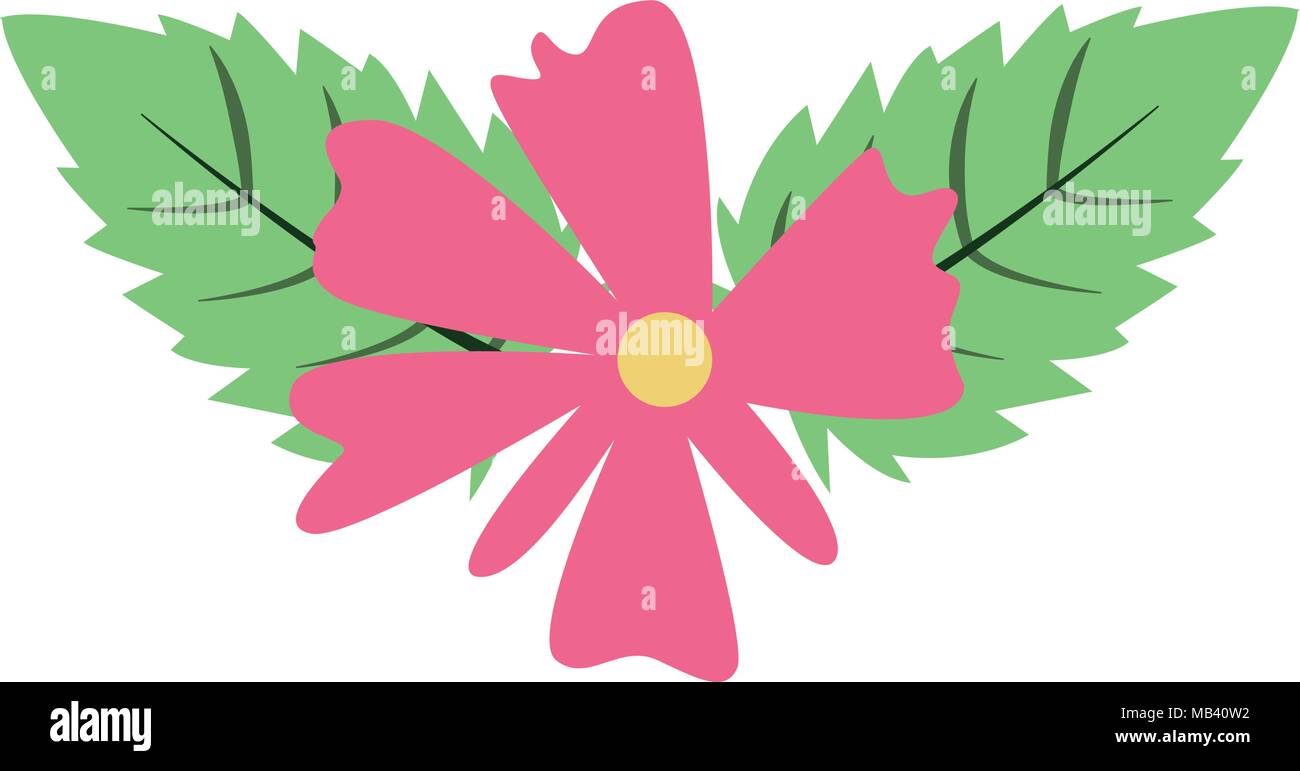 Beautiful flower cartoon Stock Vector Image & Art - Alamy