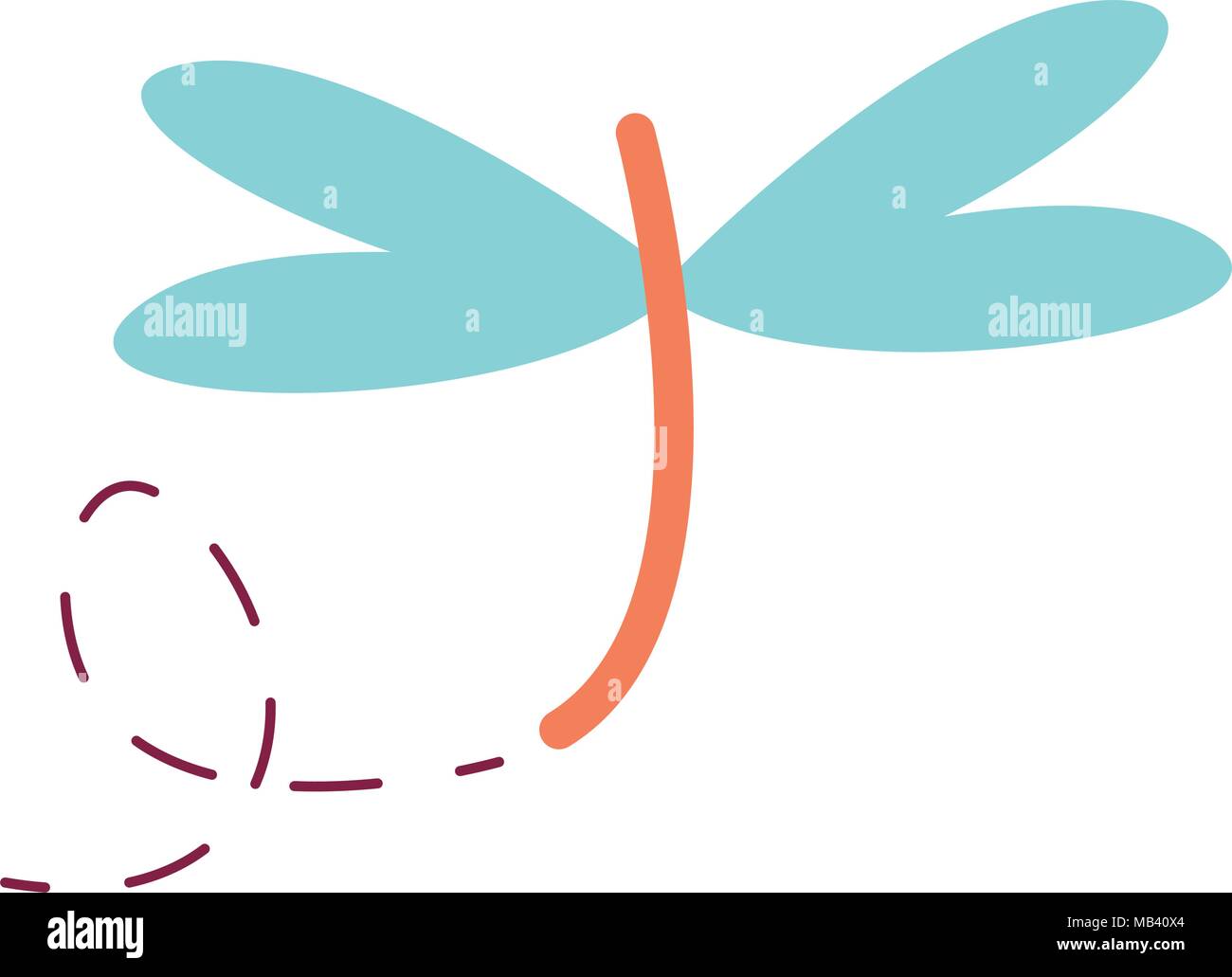 Dragon fly cartoon Stock Vector Image & Art - Alamy