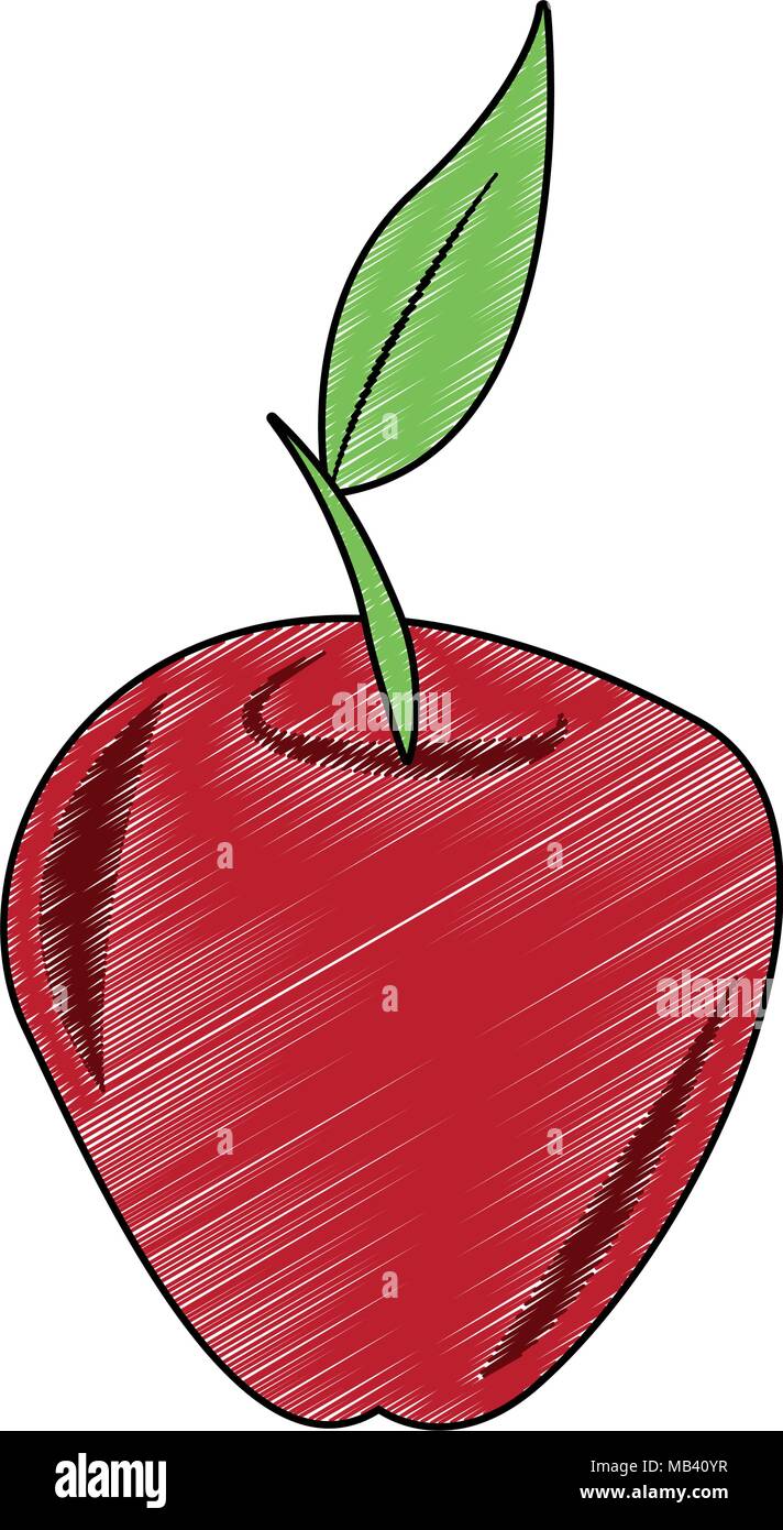 Apple cartoon isolated Stock Vector Image & Art - Alamy