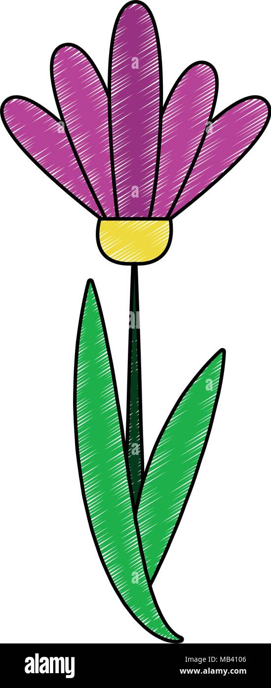 Beautiful flower cartoon Stock Vector Image & Art - Alamy